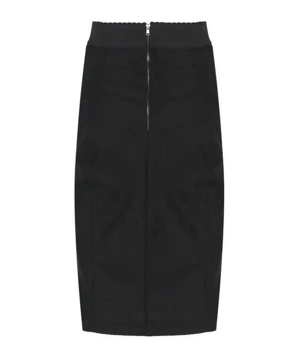 Dolce & Gabbana Corset Style Zippered Skirt