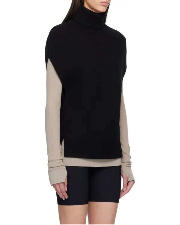 TOTEME Double Knitted Cape Vest