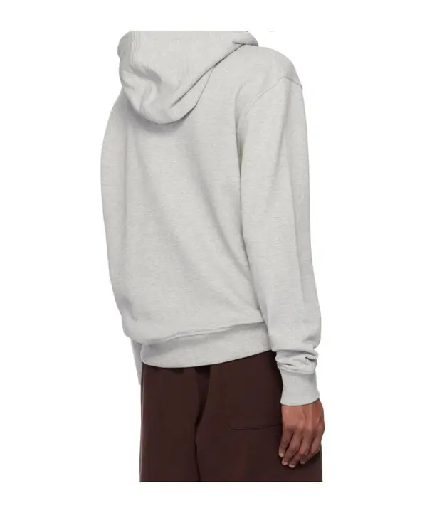 AMI Paris De Coeur Drawstring Hoodie - White