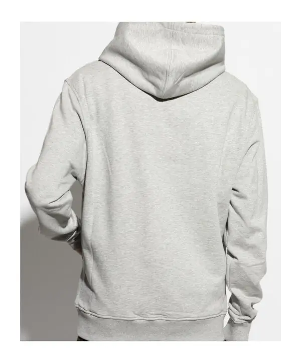 AMI Paris De Coeur Drawstring Hoodie - White
