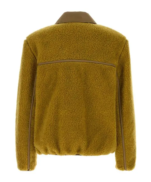 AMI Paris Fleece Zip Up Jacket - 374