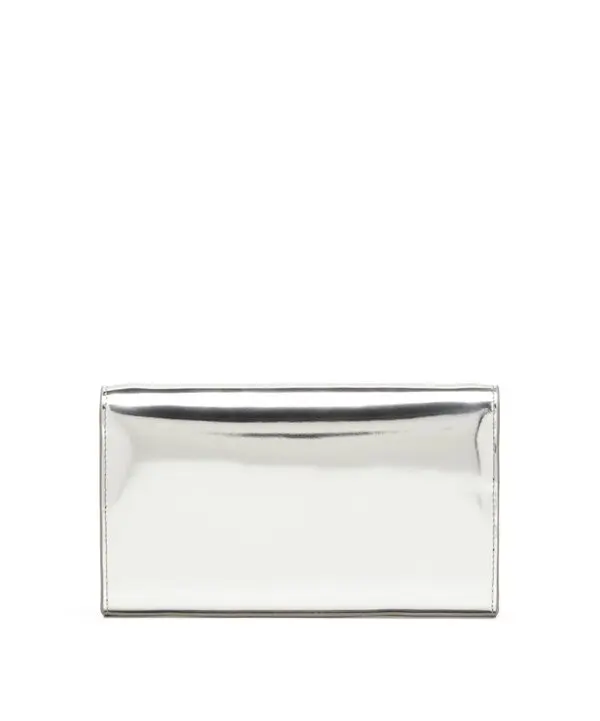 DIESEL® 1dr Mirrored Wallet - Silver