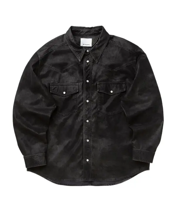 Isabel Marant Étoile Kadrian Curved Hem Shirt