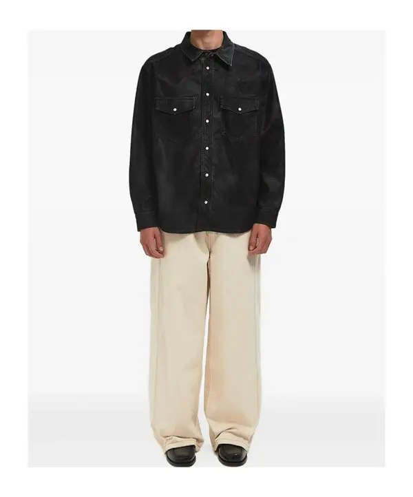 Isabel Marant Étoile Kadrian Curved Hem Shirt