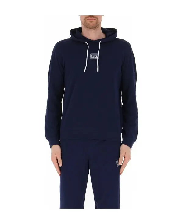 EA7 Hooded Sweater With Drawstring