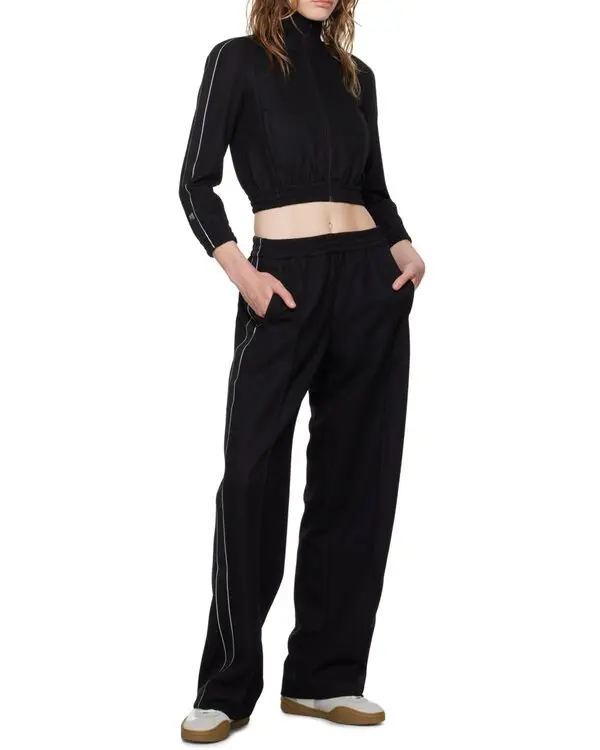 Alexander Wang Cropped Zip-up Jacket