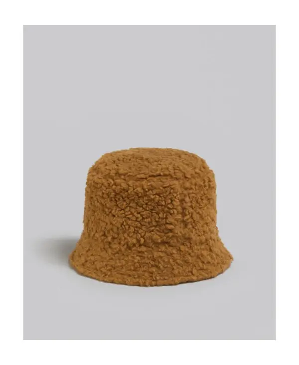 Marni Logo Embroidered Bucket Hat - Brown