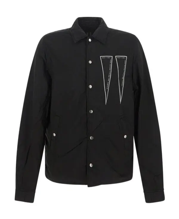 Rick Owens Logo-patch Bomber Jacket