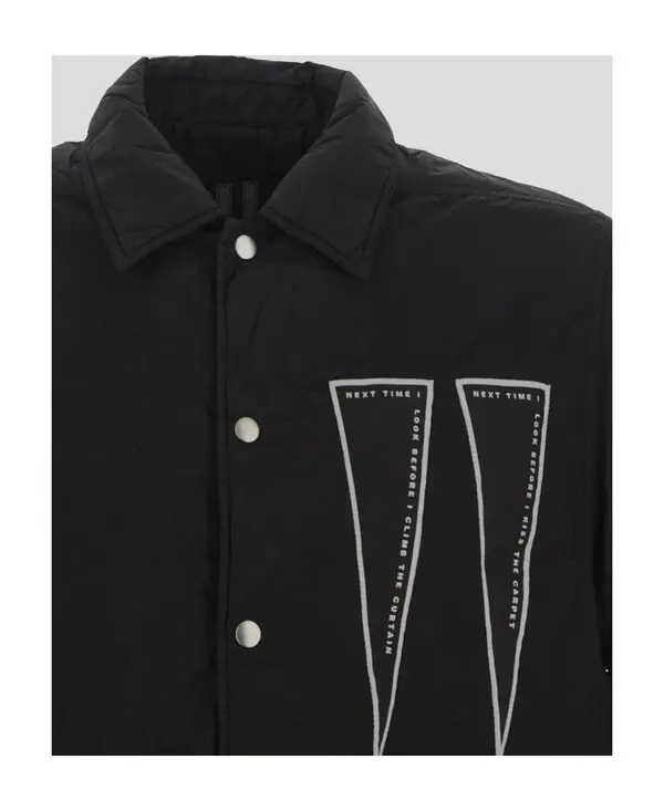 Rick Owens Logo-patch Bomber Jacket