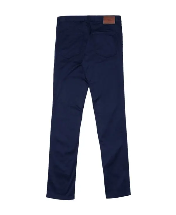 Zegna Logo Detail Casual Pants