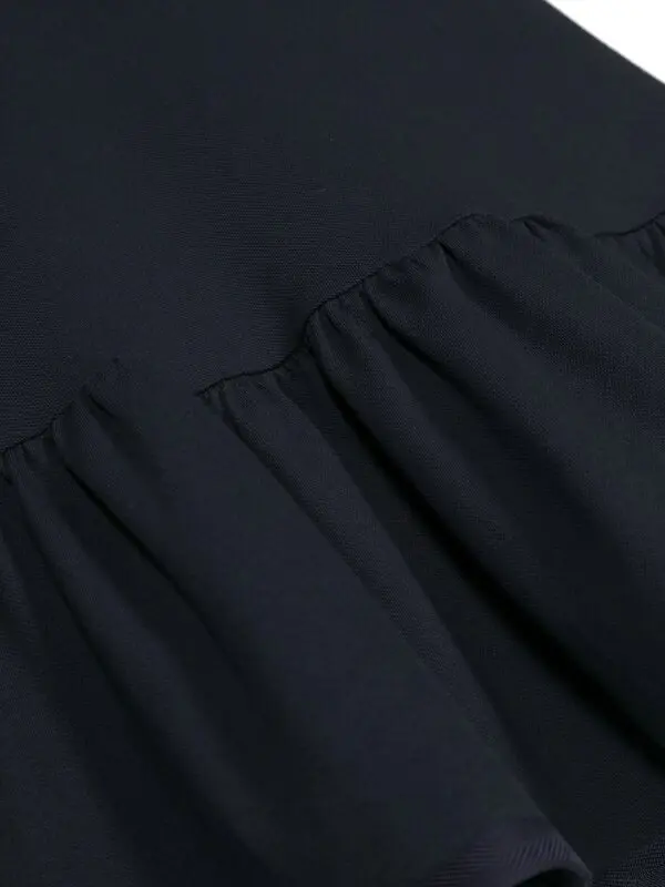 Moncler Ruffled Hem Polo Dress