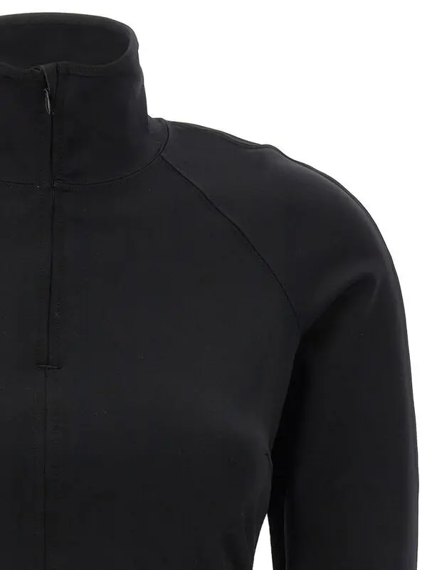 Rabanne Cropped Zip-up High Neck Top