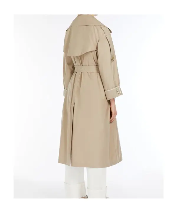 Max Mara The Cube Utrench Belted Long-sleeved Coat
