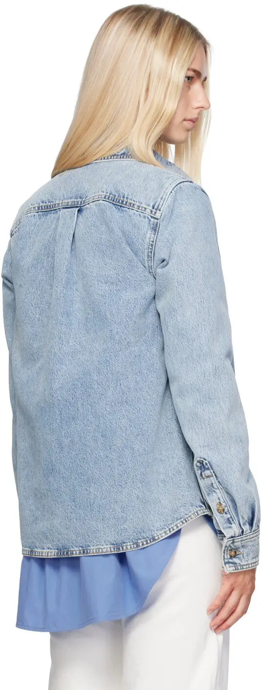 TOTEME Patch Pocket Denim Shirt