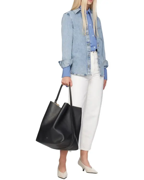 TOTEME Patch Pocket Denim Shirt