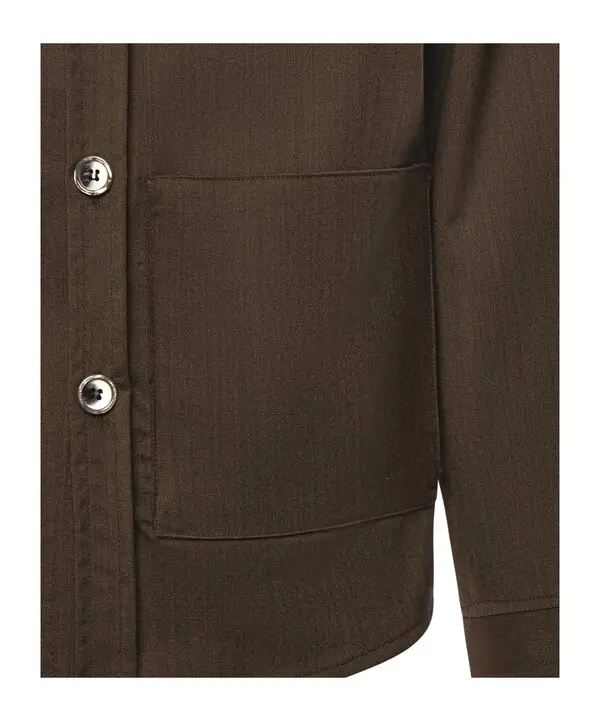 GIULIANO GALIANO Tobhias Patch Pocket Shirt - Black