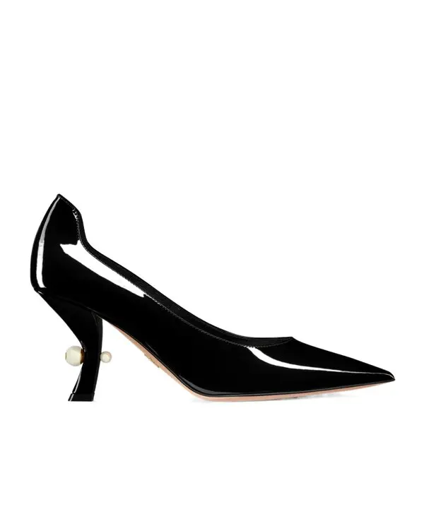 Dior Tribales Heels With Cd Resin Pearls