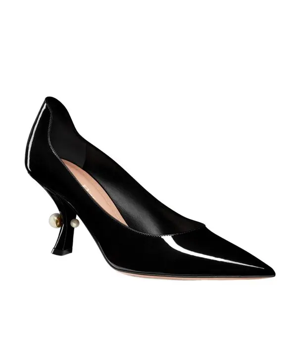 Dior Tribales Heels With Cd Resin Pearls