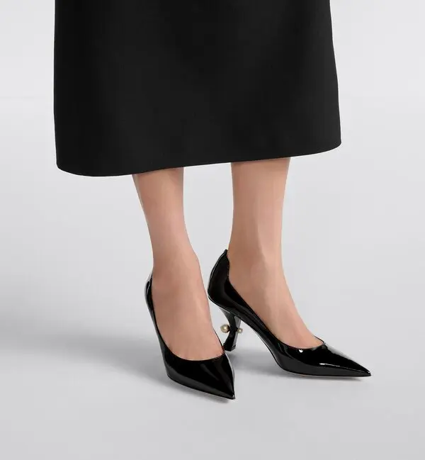 Dior Tribales Heels With Cd Resin Pearls