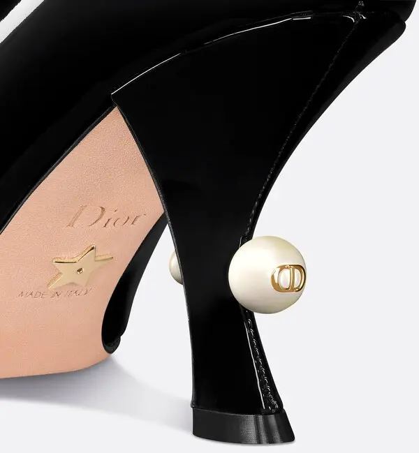Dior Tribales Heels With Cd Resin Pearls