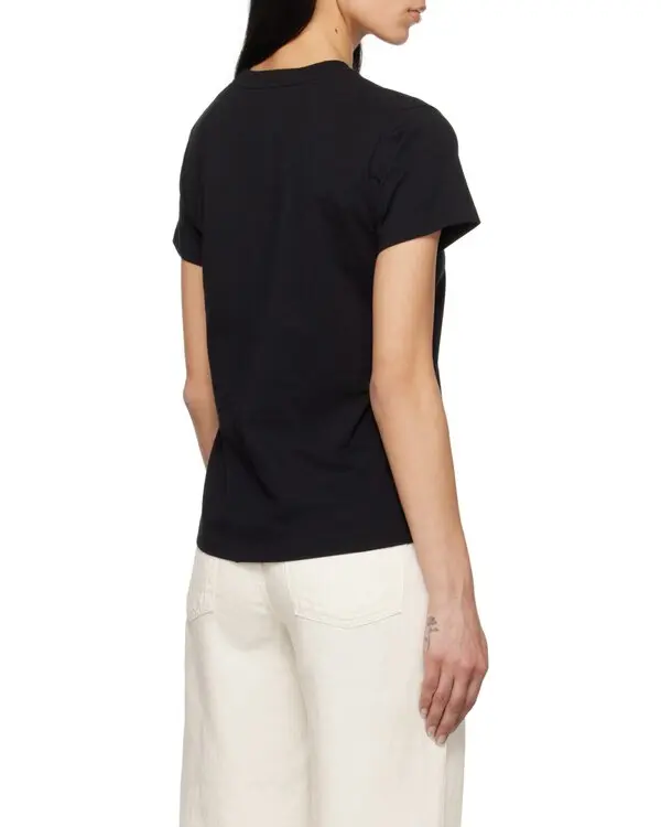 THE ROW Florie Short Sleeve Crewneck Top