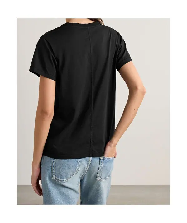THE ROW Florie Short Sleeve Crewneck Top