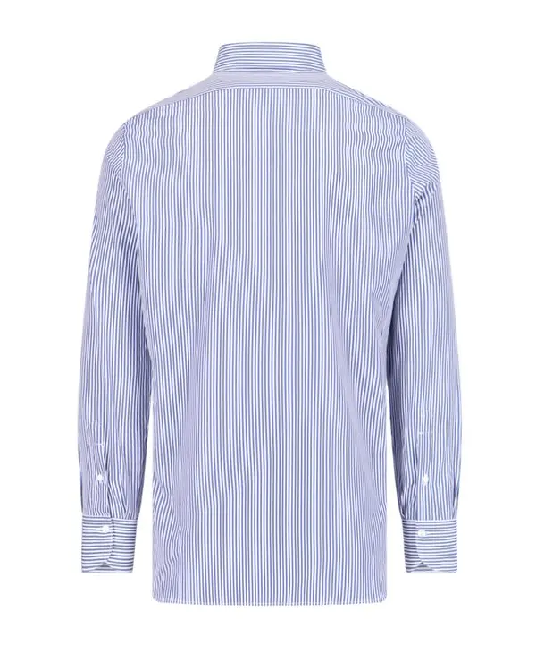 FINAMORE 1925 Striped Long-sleeved Shirt