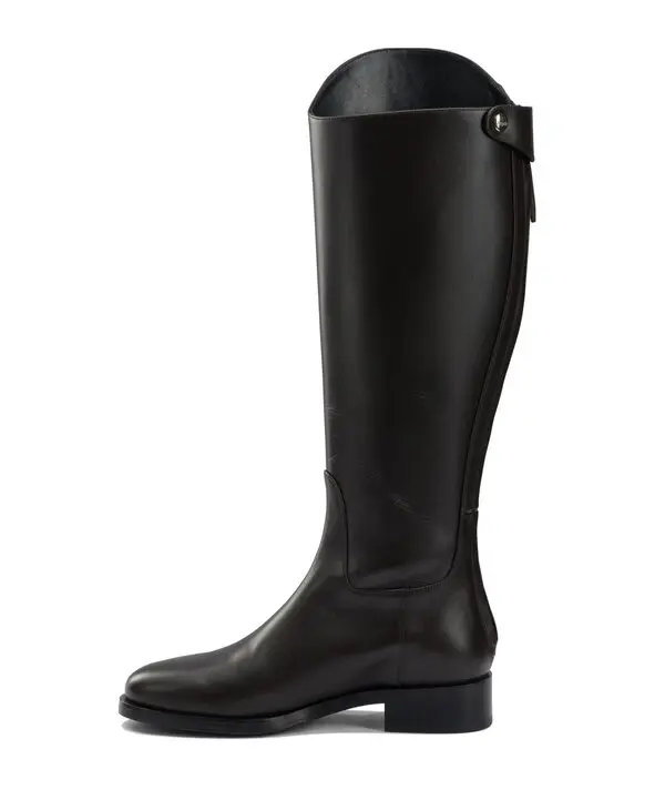 AeydĒ Hector Zip-up Knee-high Boots - Black