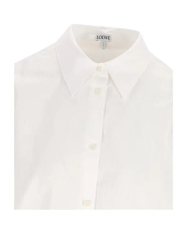 Loewe Double Layer Sleeve Poplin Shirt