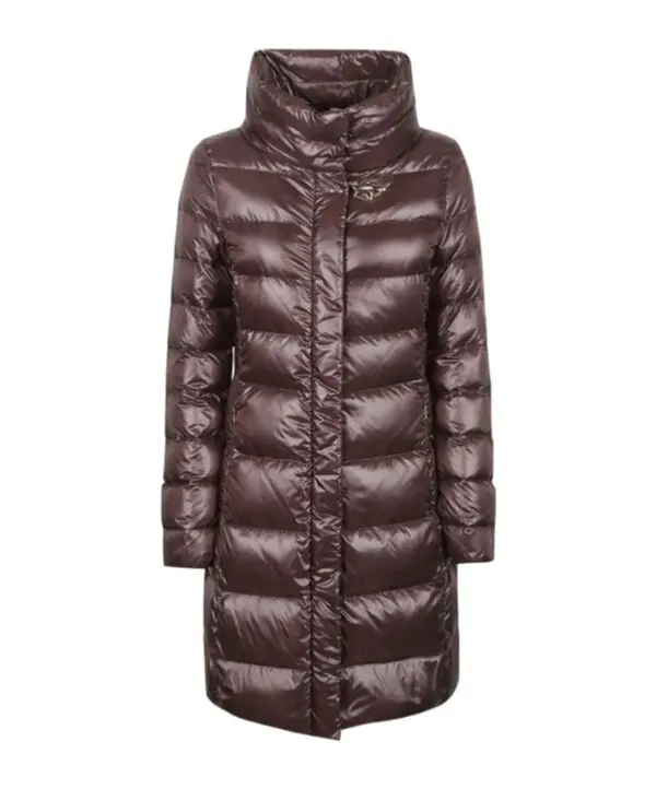 FAY Quilted Down Jacket - Black