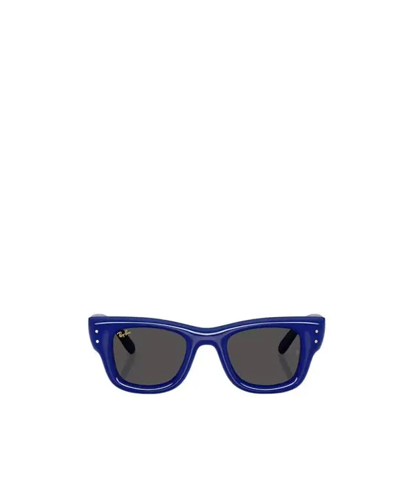 Ray-ban Geometric Frame Sunglasses - Polished Blue