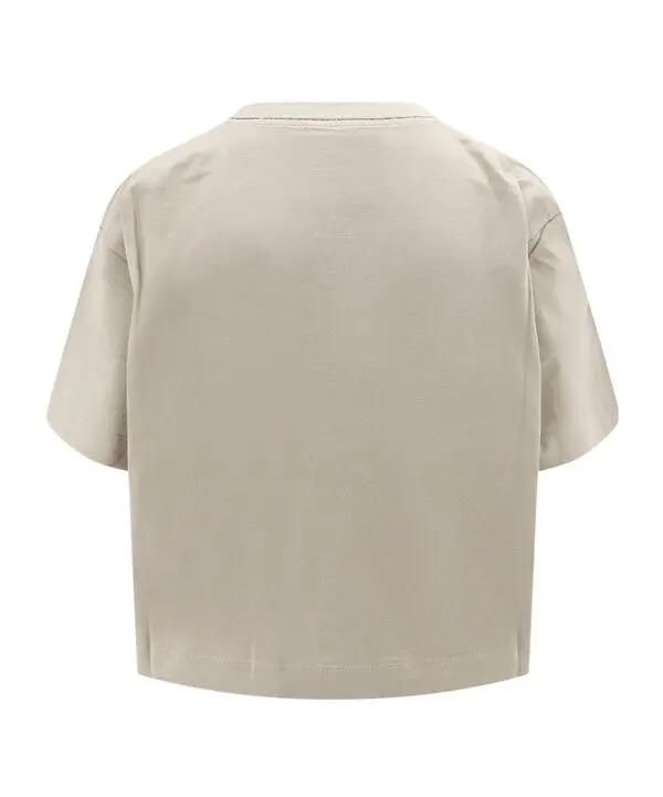Brunello Cucinelli Slogan Printed Crewneck T-shirt