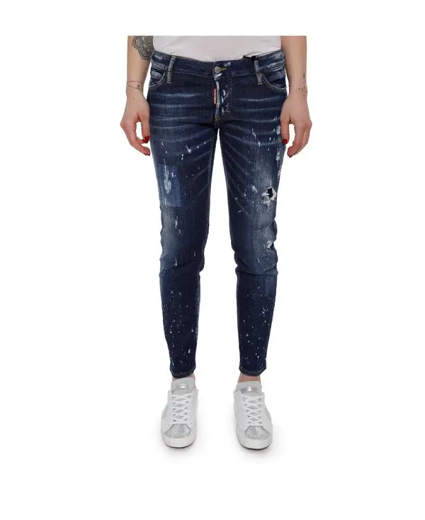 Dsquared2 Slim Distressed Jeans - Blue