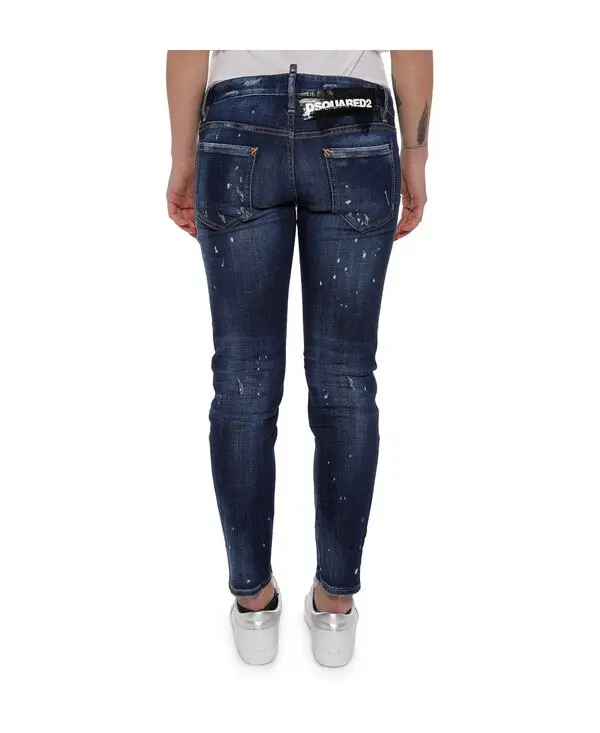 Dsquared2 Slim Distressed Jeans - Blue