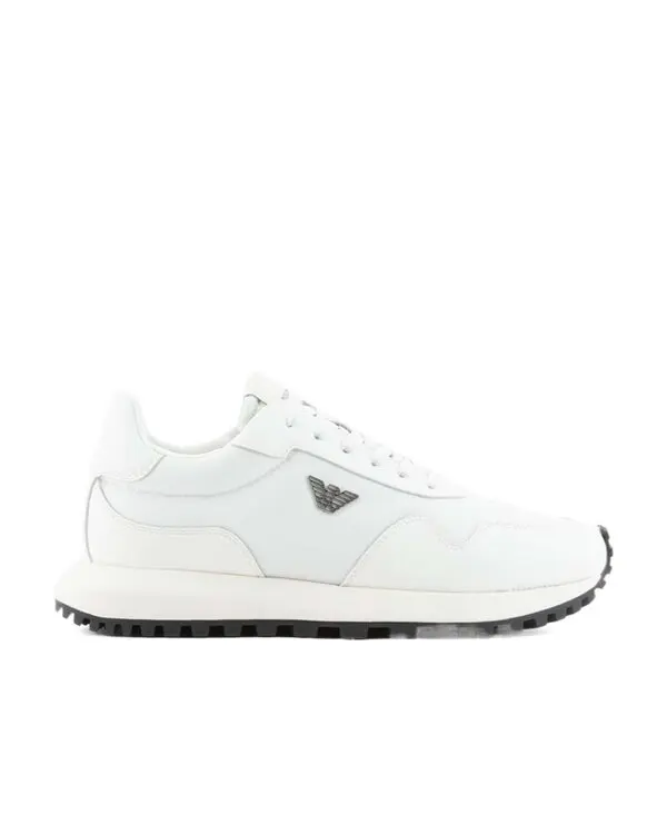 Emporio Armani Logo Detail Lace-up Sneakers
