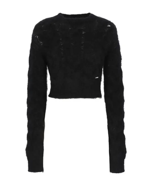 Dsquared2 Logo Plaque Brushed Effect Jumper