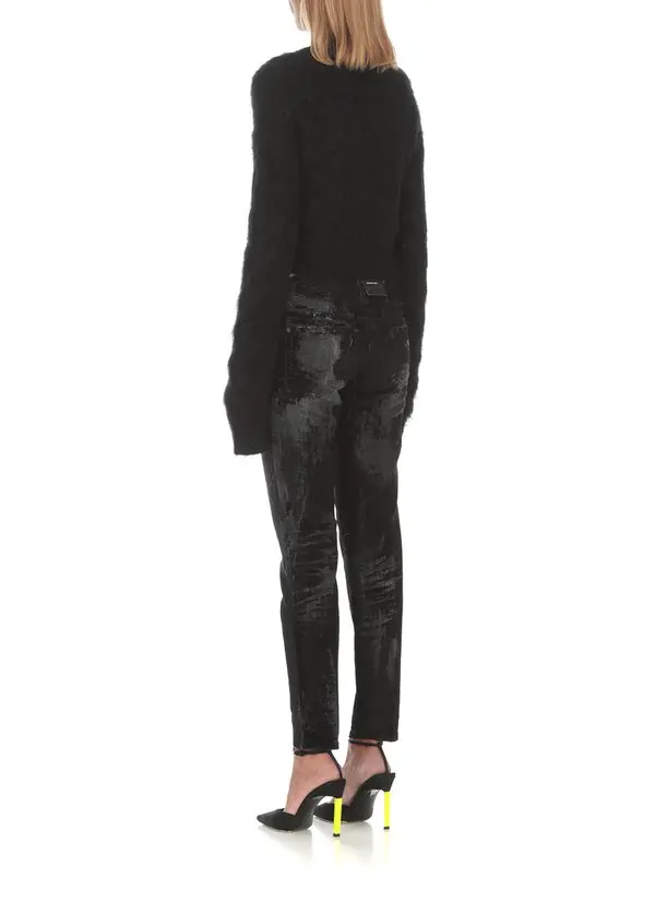 Dsquared2 Logo Plaque Brushed Effect Jumper