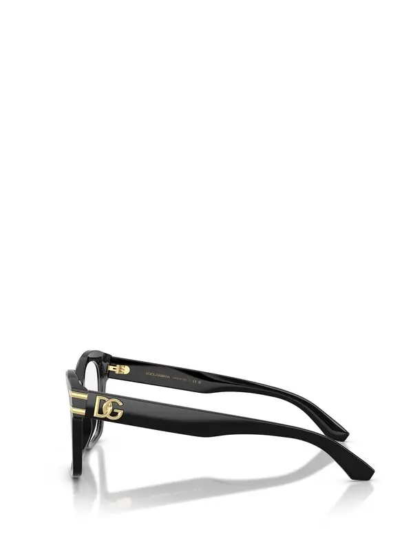 Dolce & Gabbana Square Frame Eyeglasses - Black