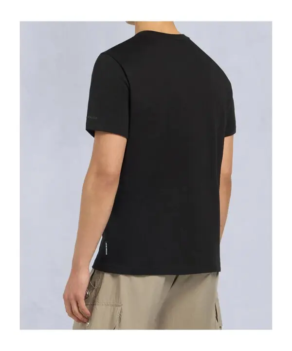 Moose Knuckles Dalon Logo Plaque T-shirt - Black