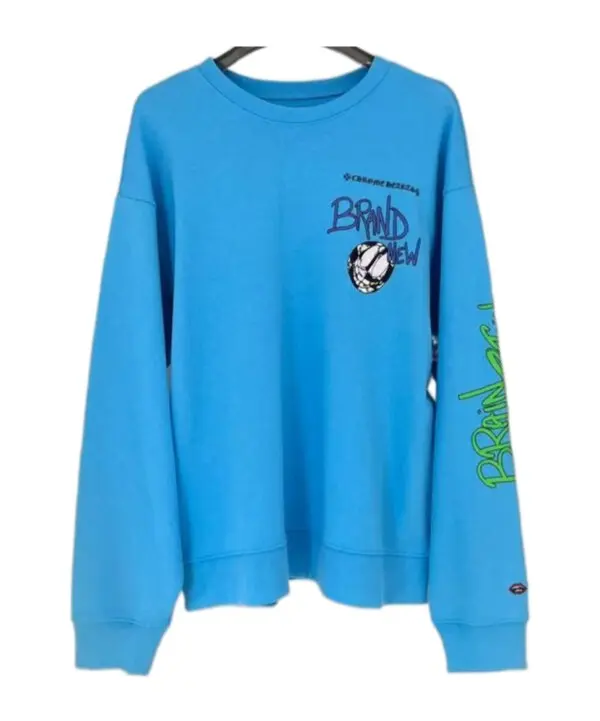 Chrome Hearts Long Sleeve Graffiti Sweatshirt