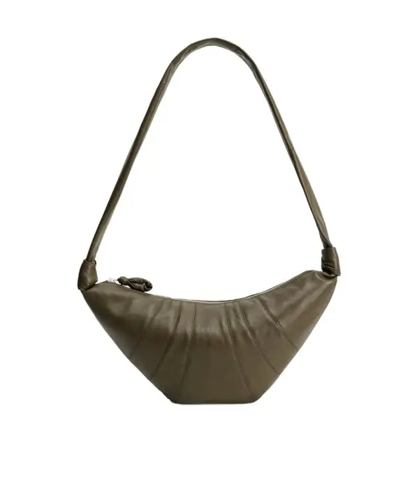 LEMAIRE Medium Croissant Bag - Khaki
