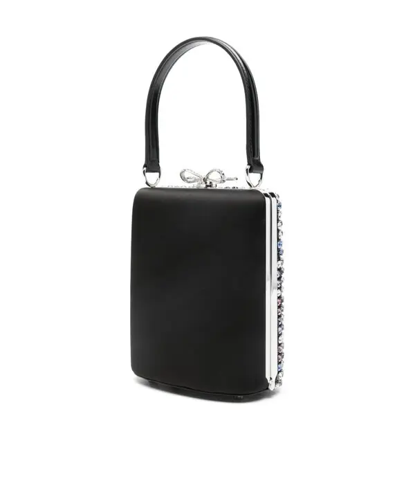 SELF-PORTRAIT Crystal-embellished Mini Tote Bag - Multicoloured