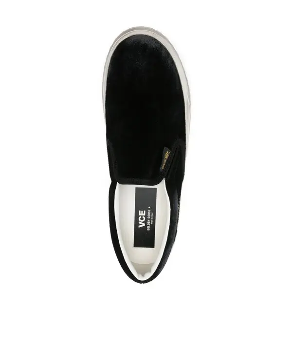 GOLDEN GOOSE Slip-on Sneakers With Lettering Detail