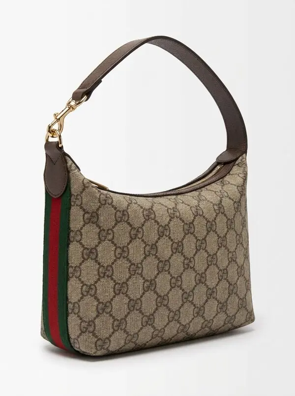 Gucci Ophidia Small Shoulder Bag - Beige/ebony