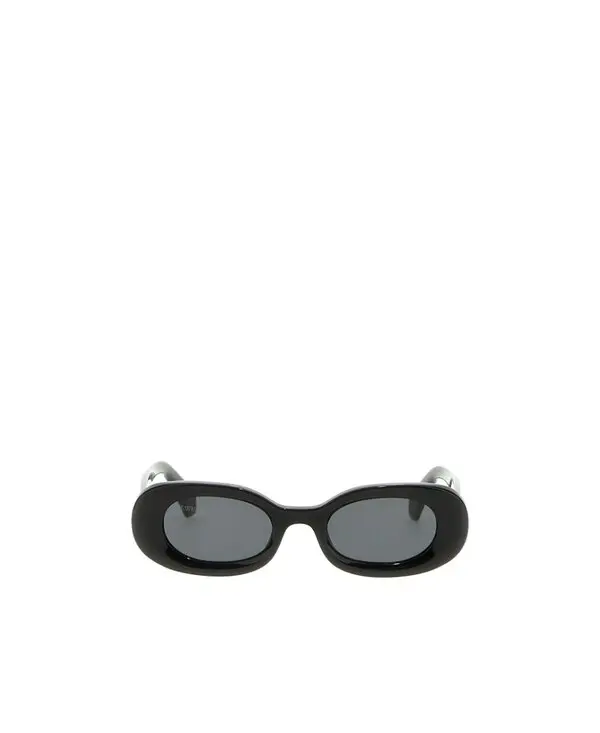 Off-White Amalfi Oval Frame Sunglasses - Gray