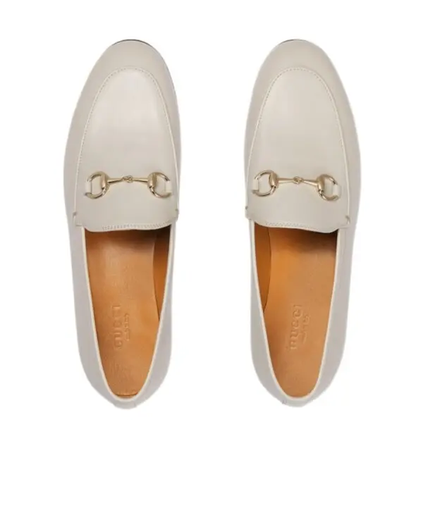 Gucci Jordaan Loafers - Light Gray