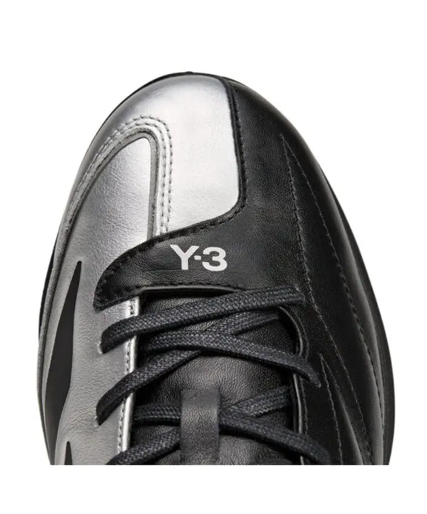 Y3 Feroza Lo Lace-up Sneakers - Black/silver Metallic