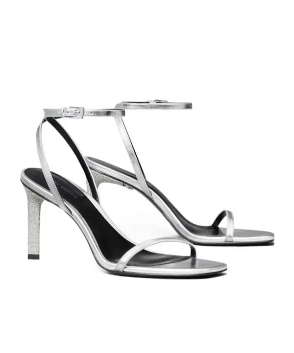 Tory Burch Pavé Heeled Sandals