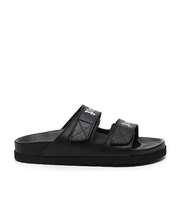 Palm Angels Logo Strap Sandals