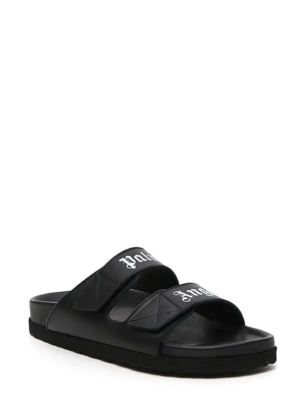 Palm Angels Logo Strap Sandals
